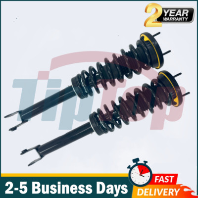 Pair Front LH&RH Shock Struts Assy Electric Fit Jaguar XJ XJR X351 RWD ...