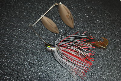 3/4 OZ Spinnerbait + soft plasticgrub Murray Cod & Yellow Belly MUZZA'S ...