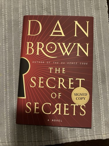 AUTOGRAPHED SIGNED The Secret of Secrets : A Novel by Dan Brown 2025 ...