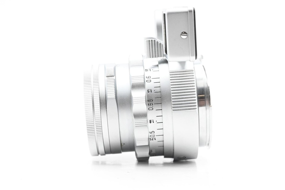 Leica M 5cm 50mm f2 Summicron DR Dual Range Lens w/Eyes *Read #618 | eBay