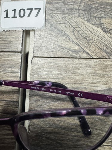 Modo 4500 PURMB Titanium Purple Marble Tortoise Eyeglasses Frames 49-16 ...