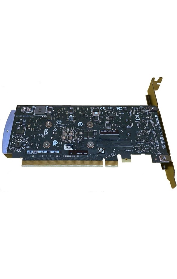 PNY VCNT1000-PB Nvidia T1000 4x Mini DP 4GB GDDR6 PCIe 3.0 x16 Graphics ...