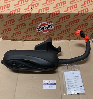Exhaust SITO PLUS Piaggio ZIP KAT 50 cc 2T Air 2000/2022 | eBay UK