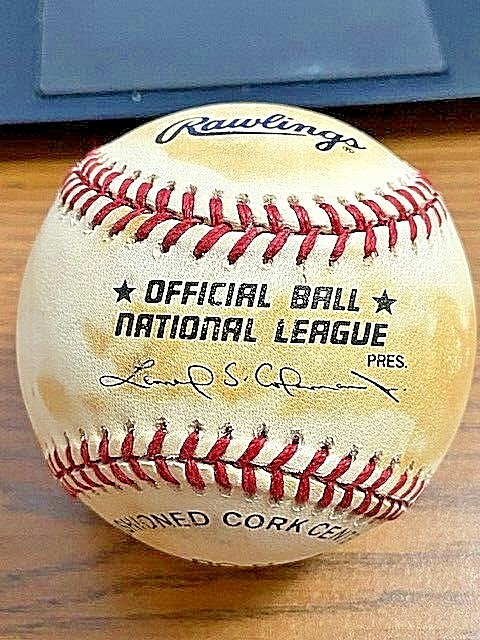 HANK FISCHER SIGNED AUTOGRAPHED ONL BASEBALL! Braves, Reds, Red Sox! | eBay
