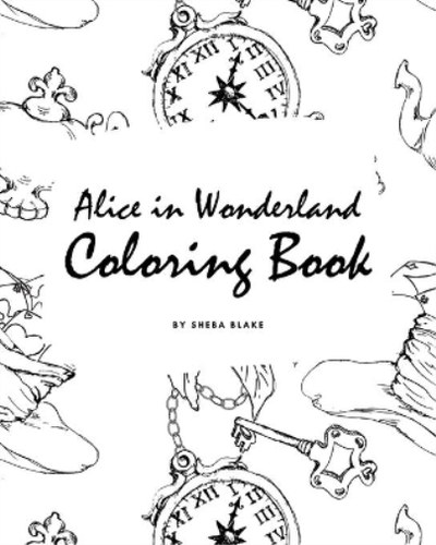 Sheba Blake Alice in Wonderland Coloring Book for Young Adults and ...