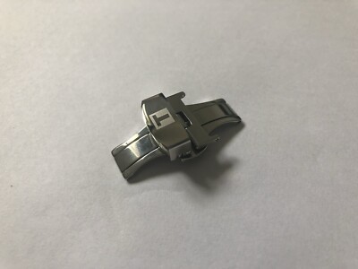 Tissot 18mm Deployment Push Button Stainless Steel Clasp Buckle | eBay UK