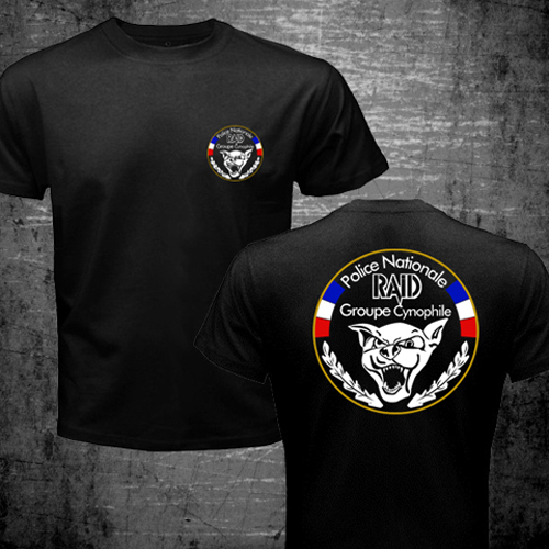 New France Special Elite Police Forces Unit GIGN Raid k-9 Canine Dog T ...