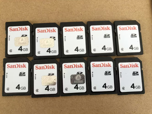 10PCS SANDISK 4GB SD CARD | eBay