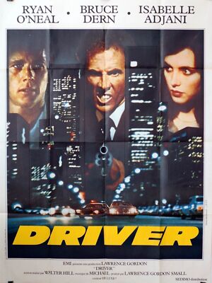DRIVER MOVIE POSTER ORIGINAL (120X160) RYAN O’NEAL | eBay