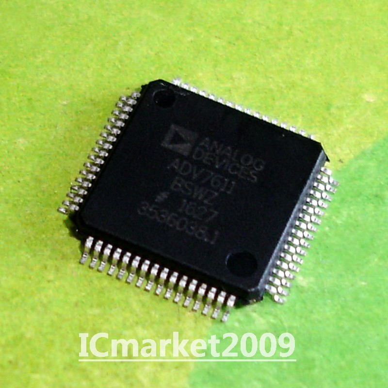 1 PCS ADV7611BSWZ LQFP64 ADV7611 BSWZ Low Power 165 MHz HDMI Receiver ...