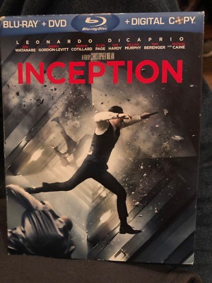 Inception Exclusive with 3D Cover & Shooting Script Blu-ray DVD Digital ...