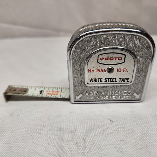 Vintage Proto Tape Measure No. 1556 10’ Made In USA | eBay