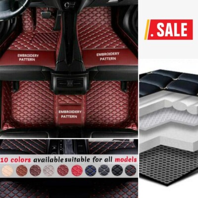 For Audi Q3 Q5 Q7 Car Floor Mats Waterproof Auto Carpets Custom All ...