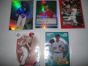 10 ALL SERIAL NUMBERED BASEBALL CARD LOT | eBay