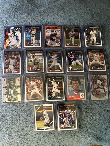 MLB Baseball Card Lot All Rookies And Star Players | eBay