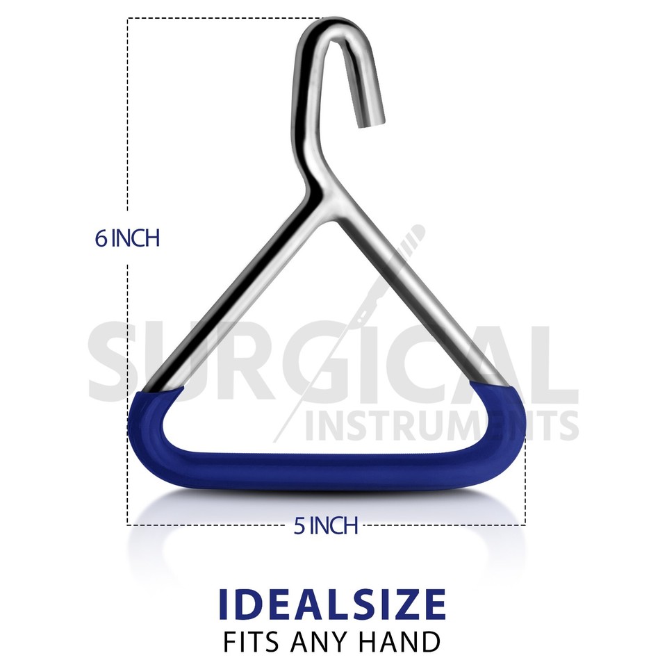 OB Handle/Grip Ideal Instruments Blue Polycoated OB Chain Handle ...