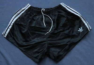 Adidas Shorts D8 Glanz Sprinter Nylon Shiny Silky Retro Vintage Sports ...