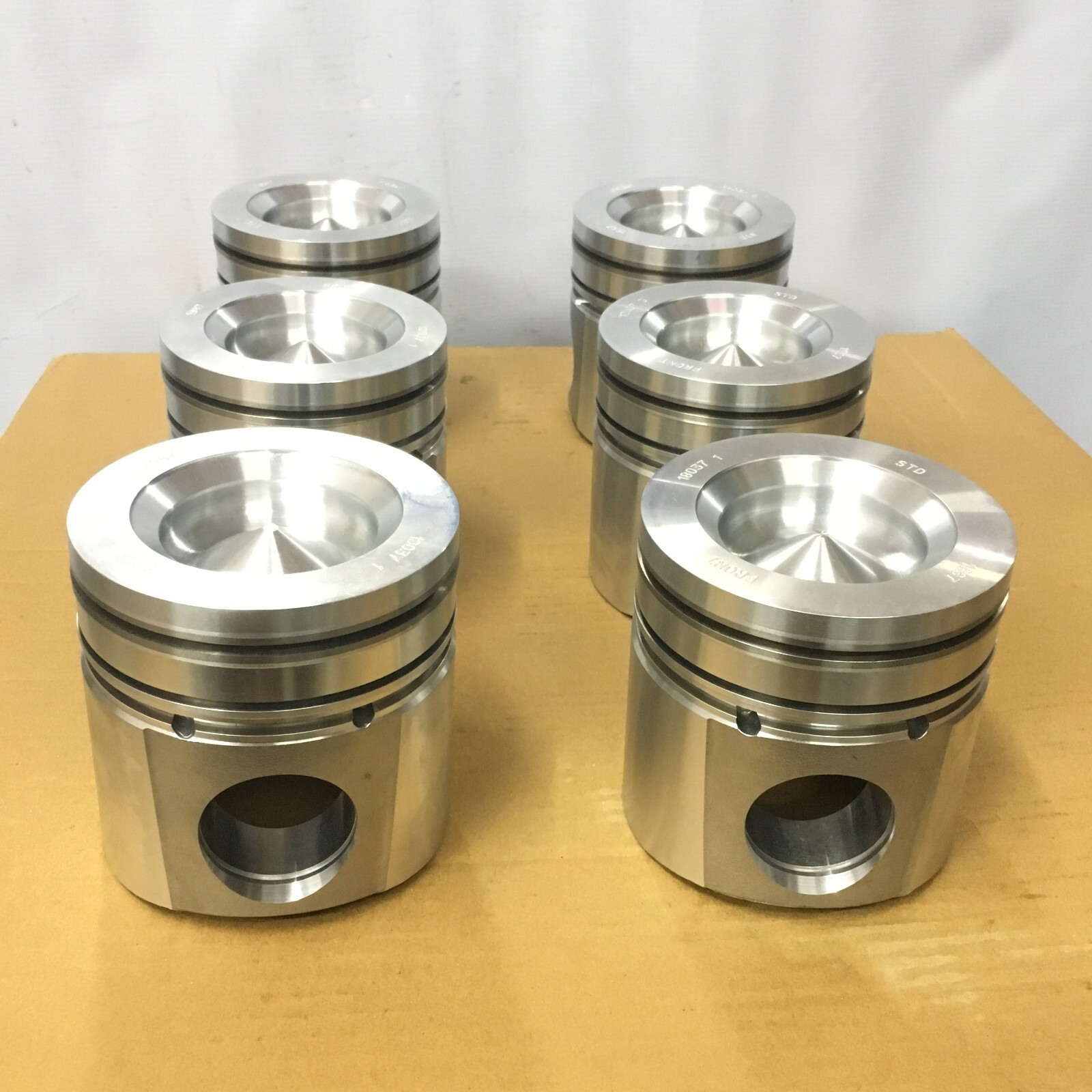 Cummins 6BT 24V 5.9L 102mm STD/OS-1 Genuine Piston Set | 4 in Cylinder ...