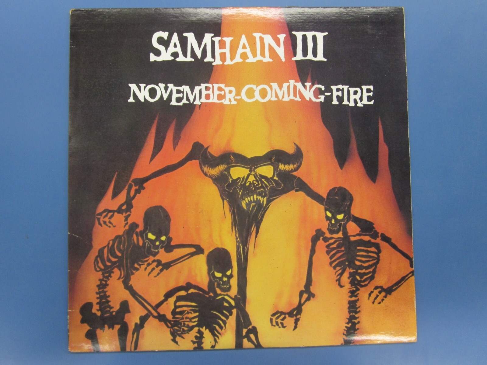 SAMHAIN III NOVEMBER-COMING FIRE DANZIG PUNK PLAN 9 1st PRESSING PL9 07 ...