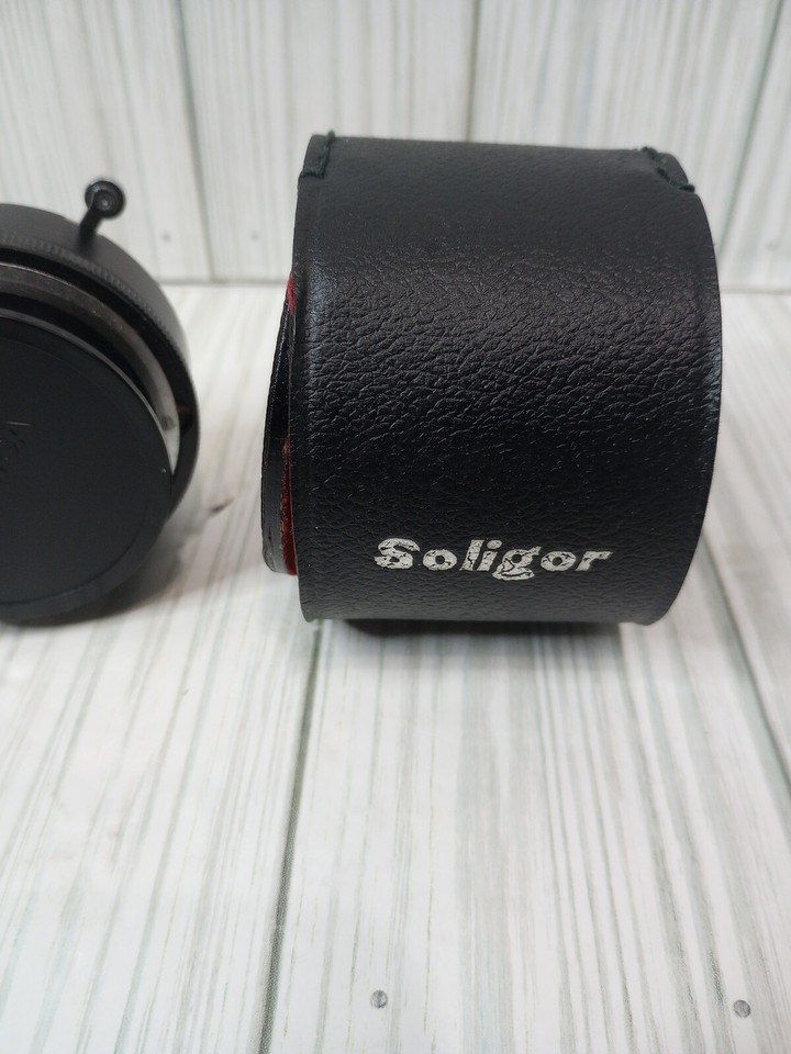 Soligor Auto Tele-Converter Lens 2X To Fit Konica EE Camera With Case ...