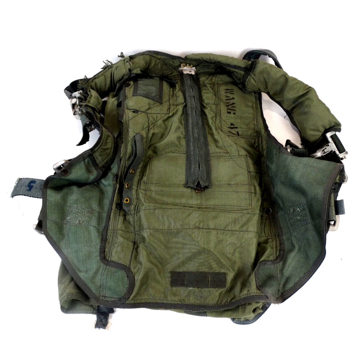 US Military PCU-15 Ejection Seat Harness w/Parachute Pack | eBay