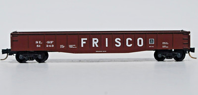 FRISCO. N Scale. 50' Gondola Fishbelly Sides, Drop Ends. Kadee/Micro ...