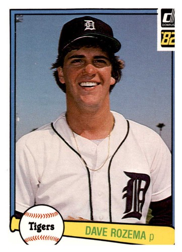 1982 Donruss Dave Rozema 259 | eBay