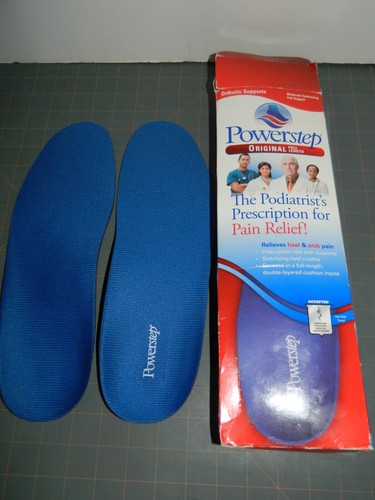 Power Steps Original Insole Full Length Inserts Orthotic Arch Support ...