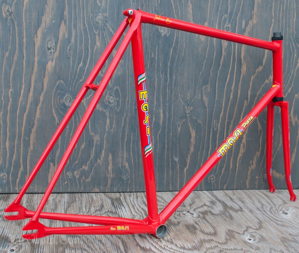 Vintage 60cm Masi Pista Bike FRAME & FORK Awesome Fixed Gear Fixie ...