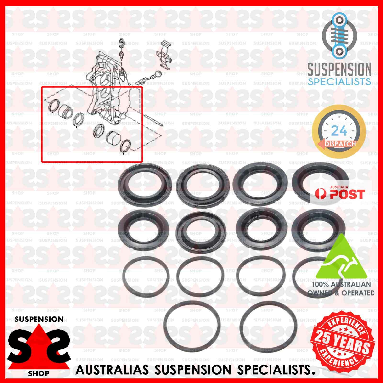 Front Axle Repair Kit, Brake Caliper Suit SUBARU Impreza Saloon (Gd) 2. ...