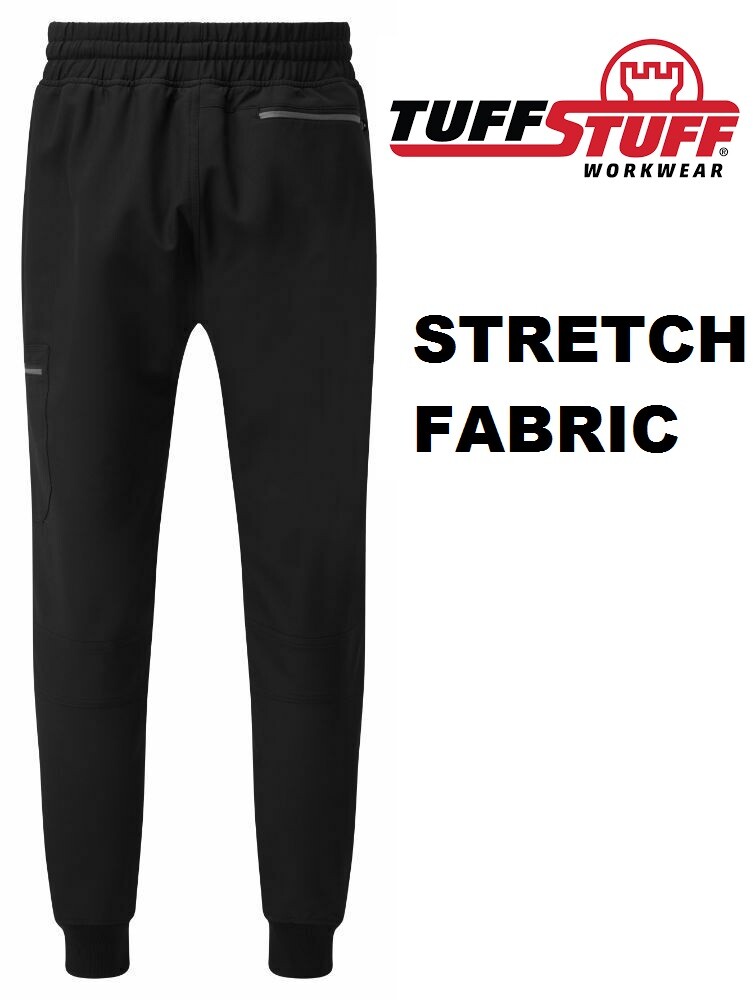 Mens Tuff Stuff Work Jogger Trouser Tracksuit Bottoms Stretch Slim Hyperflex UK | eBay UK