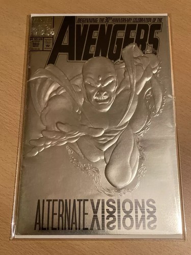 The Avengers 360 - Silver foil cover error variant (only 3 in existence) VFN | eBay