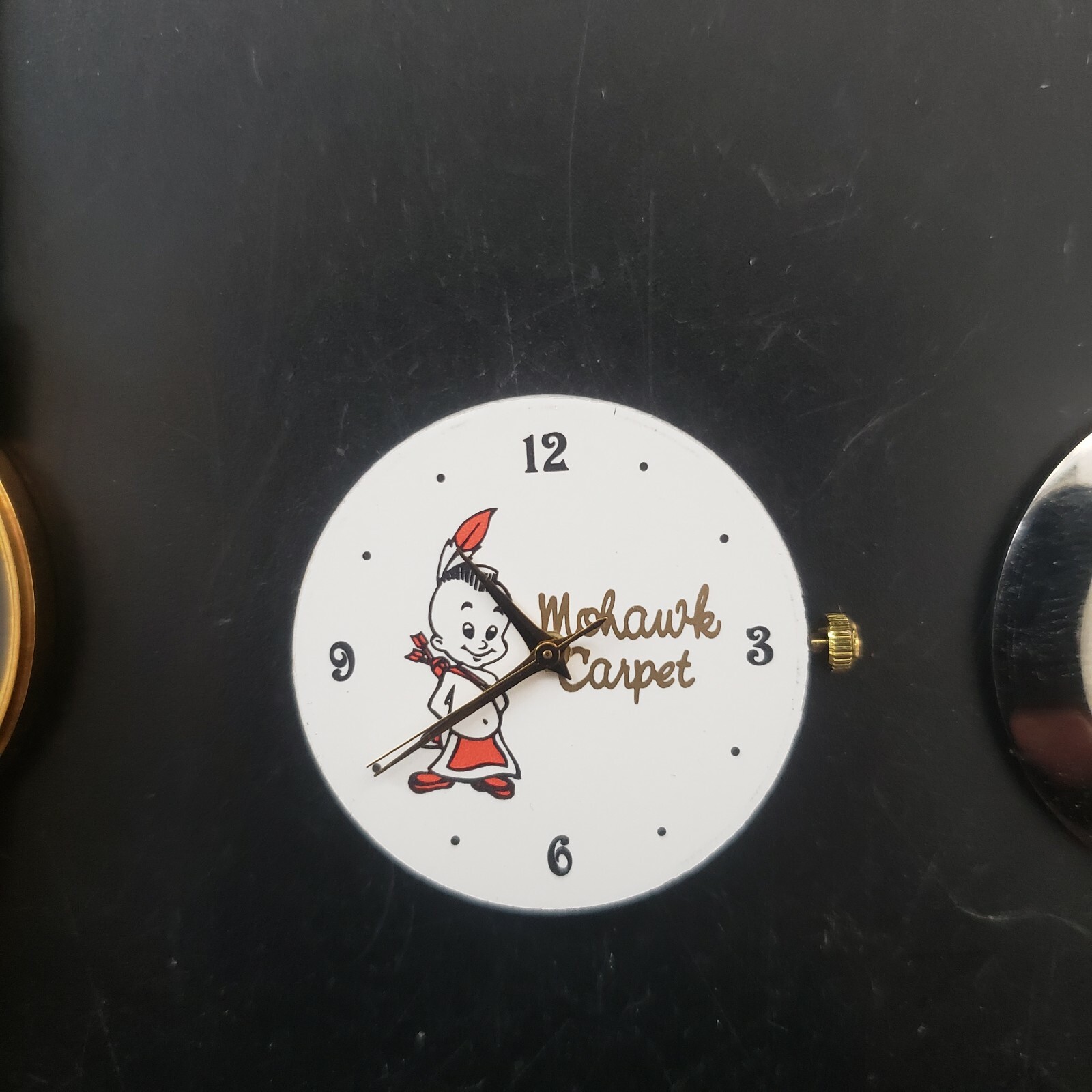 Mohawk Carpet Vintage Tommy Mohawk Logo Promotional Watch w/ Band AS IS ...