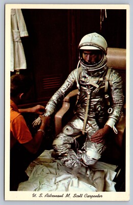 Postcard U.S. Astronaut M. Scott Carpenter | eBay
