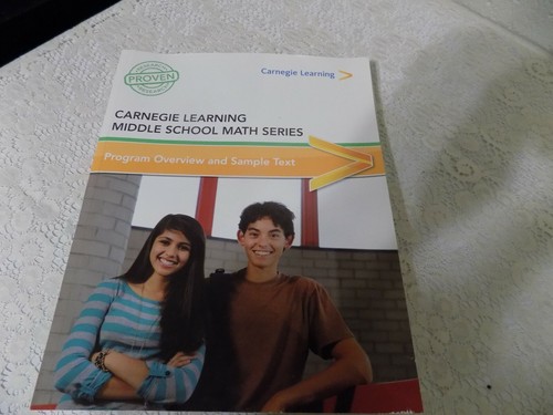 CARNEGIE LEARNING - MIDDLE SCHOOL MATH SERIES OVERVIEW , SAMPLE TEXT ...