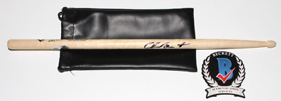 CHAD SMITH RED HOT CHILI PEPPERS SIGNED VATER SIGNATURE DRUM STICK ...