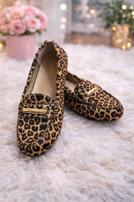 Vionic Leopard Print Loafers Womens Size 8 Comfort Shoes Slip On | eBay