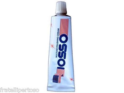 CREMA LUCIDANTE MULTIUSO POLISH CREMA PULIZIA ACCIAIO INOX IOSSO 50ml ...