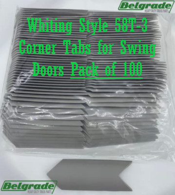 Whiting Style 58T-3 Corner Tabs for Swing Doors Pack of 100 | eBay