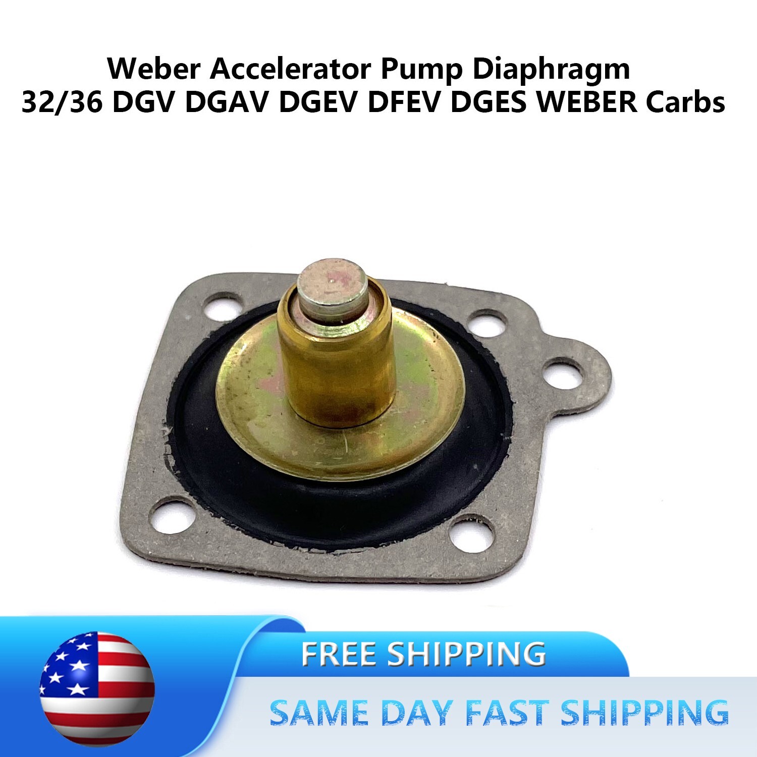 Weber Accelerator Pump Diaphragm 32/36 DGV DGAV DGEV DFEV DGES WEBER Carbs
