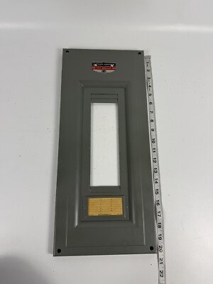 Square D Cutler Hammer XO Circuit Breaker Panel Cover Dead front Cover ...