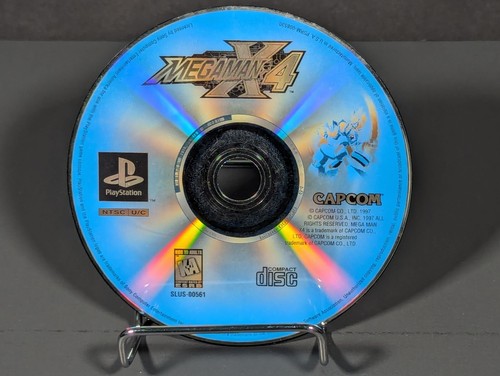 Mega Man X4 Sony PlayStation PS1 Disc Only No Case/Manual Tested ...