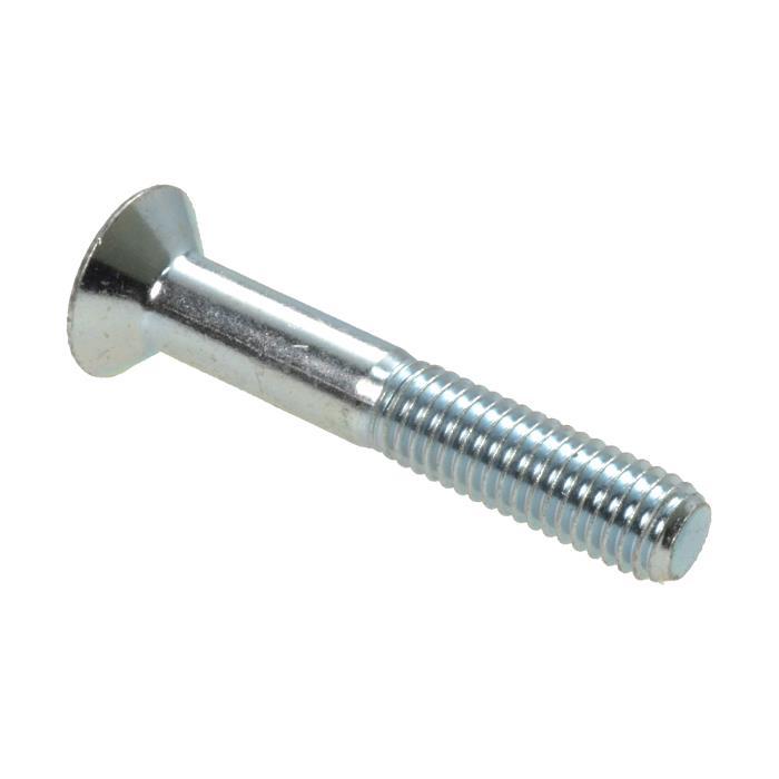 Qty 100 Countersunk Socket Head M4 (4mm) x 30mm Zinc Screw CSK Flat ...