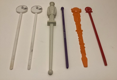 Vintage Stir sticks - jack Daniels, Smirnoff, wagon wheel, purple ...