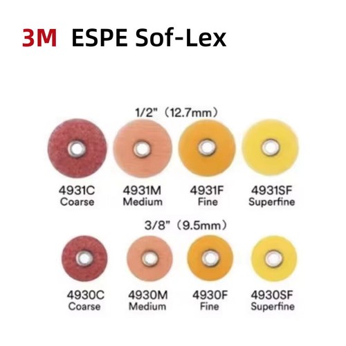 3M™ Sof-Lex discs with extra-thin grit for precise finishing and ...