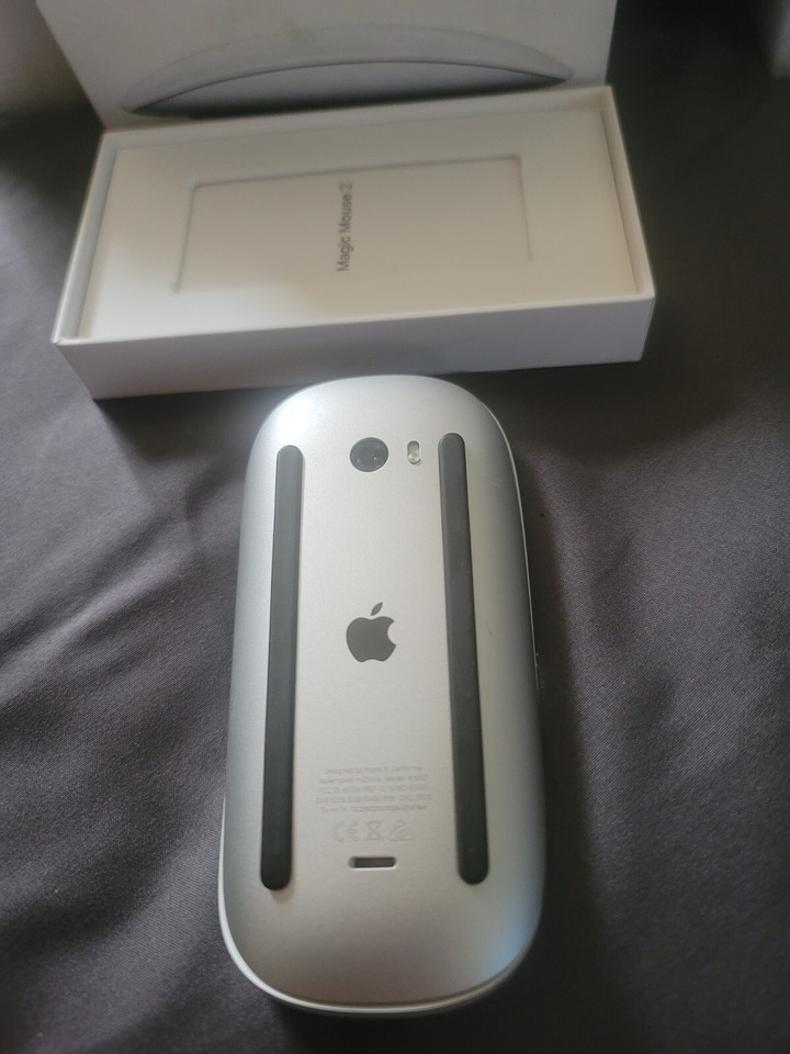 Apple Magic Mouse 2 Wireless Mouse - Silver (MLA02LL/A) | eBay