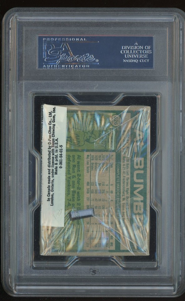 1977 Topps Baseball Cello Pack Unopened PSA 10 GEM MINT | eBay