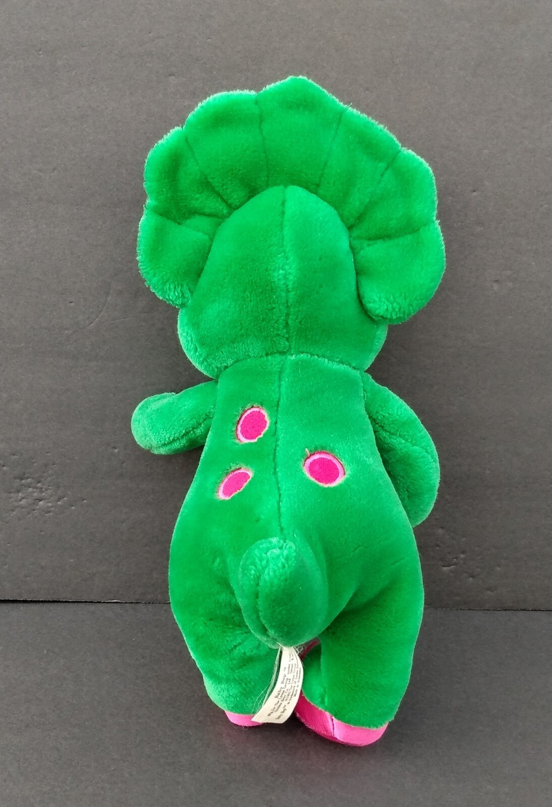 Vintage 1992 Baby Bop Green Purple Dinosaur Barney Show 15" Plush ...