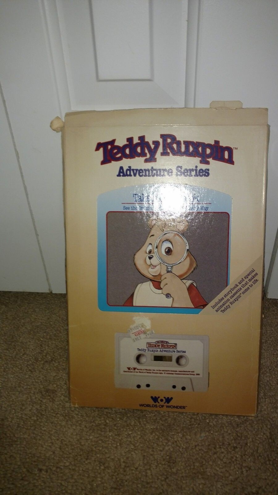 Worlds of Wonder: TEDDY RUXPIN - Take a good look in box - Book and ...