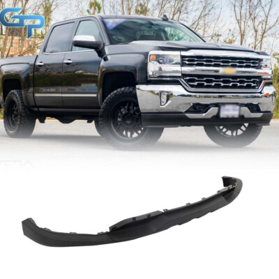 W/O Tow Hooks Front Bumper Valance For 2016-2019 Silverado 1500 ...